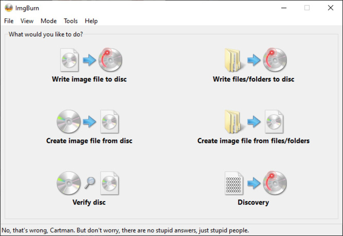 ImgBurn for PC Windows 2.5.8.0 Download
