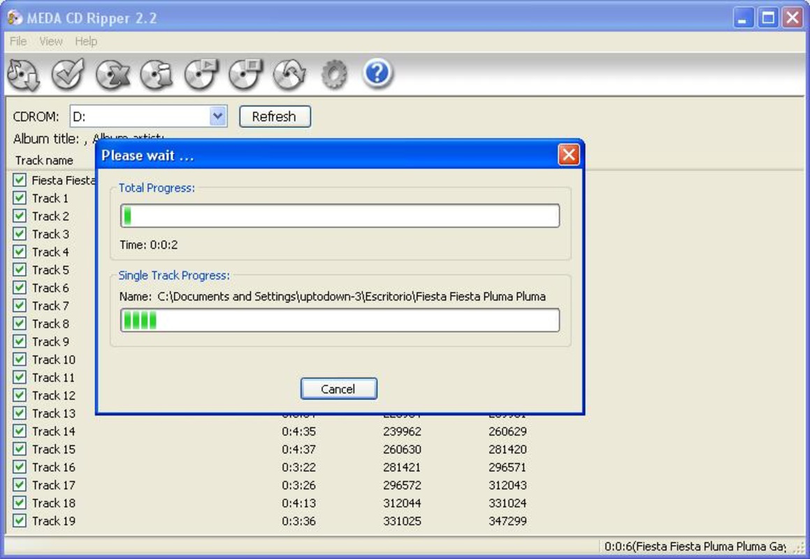 MEDA CD Ripper for PC Windows 2.2 Download