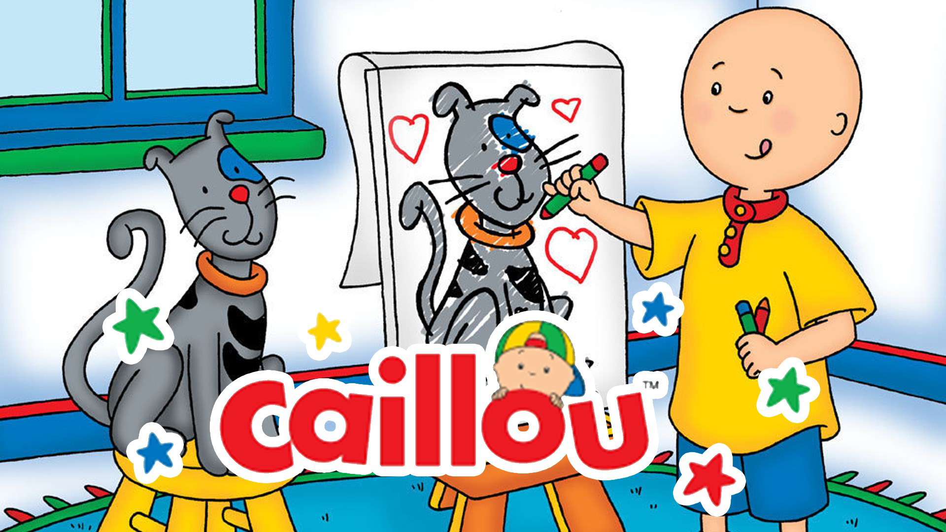 Caillou Kids Coloring Book for PC Windows Download