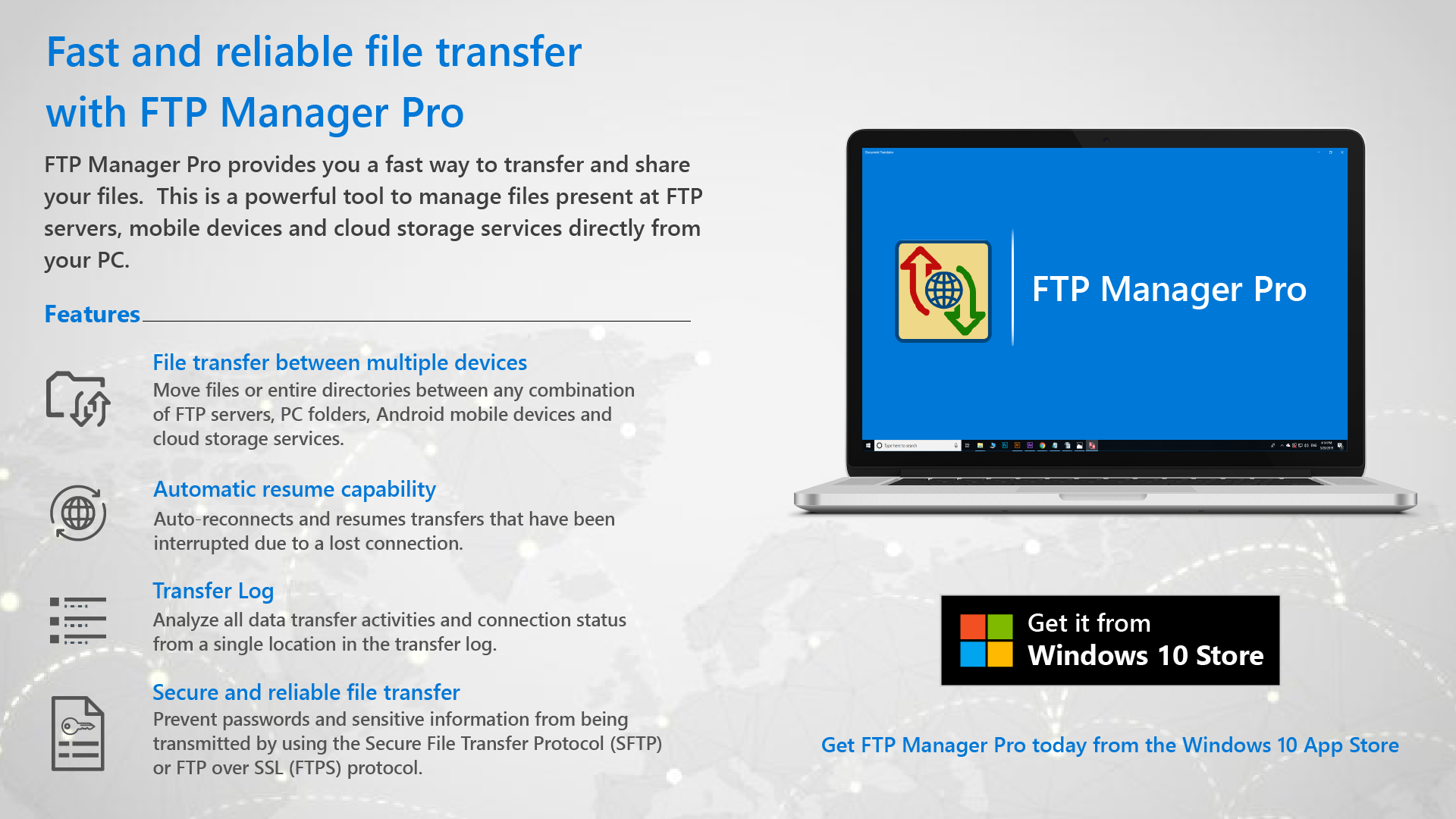 FTP Manager Pro for PC Windows Download