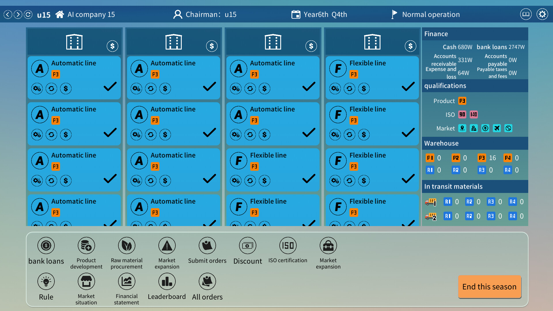 Business War: ERP Sandbox Simulation for PC Windows Download