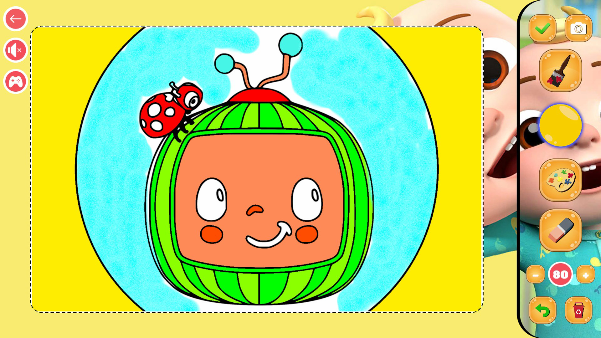 CoCo Baby Melon Coloring Book for PC Windows Download