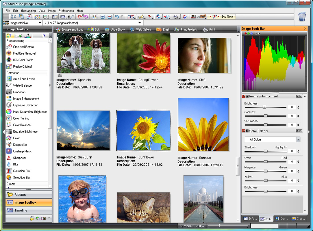 StudioLine Photo Basic for PC Windows 5.0.3 Download