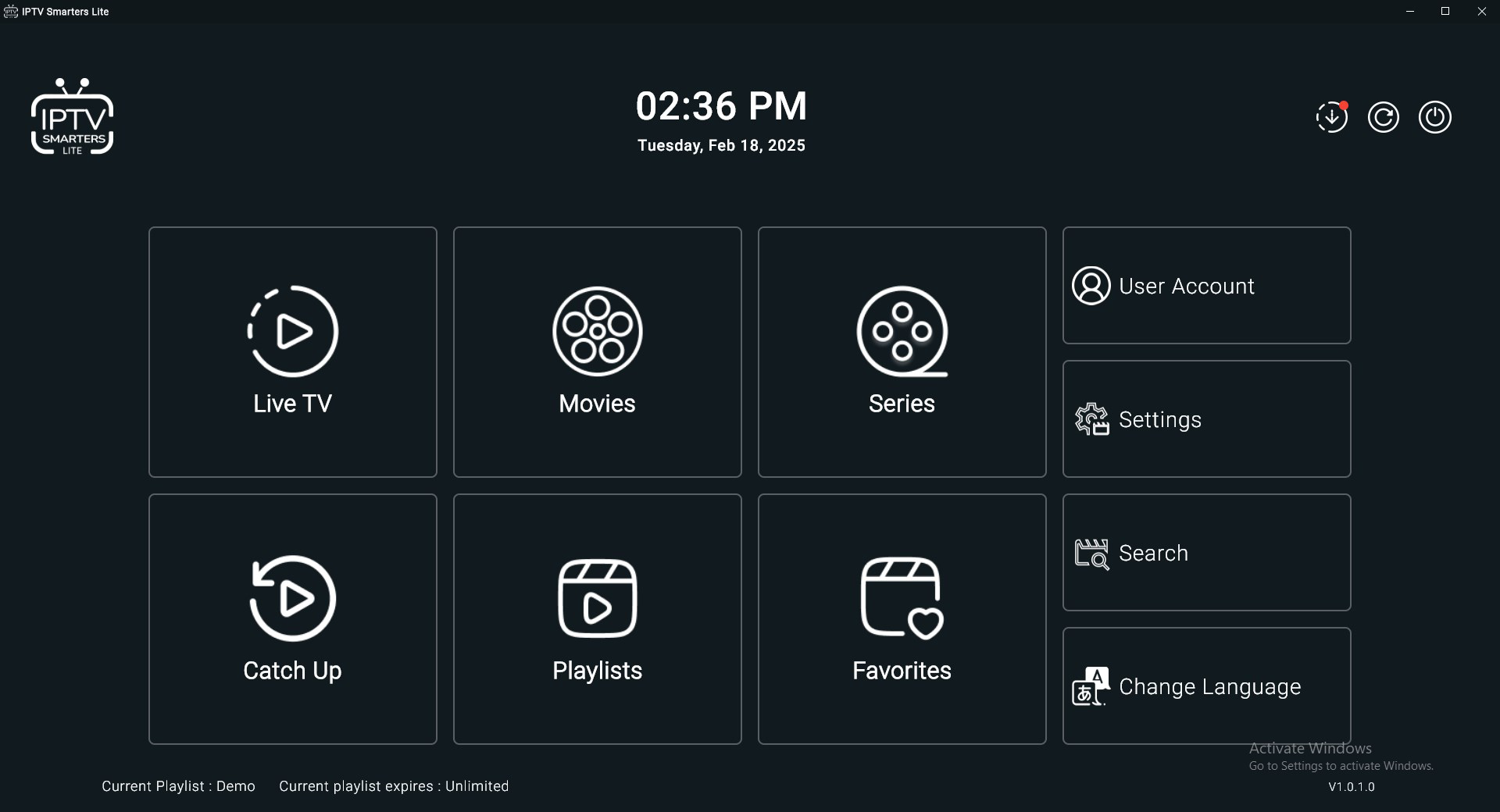 IPTV Smarters Lite for PC Windows Download