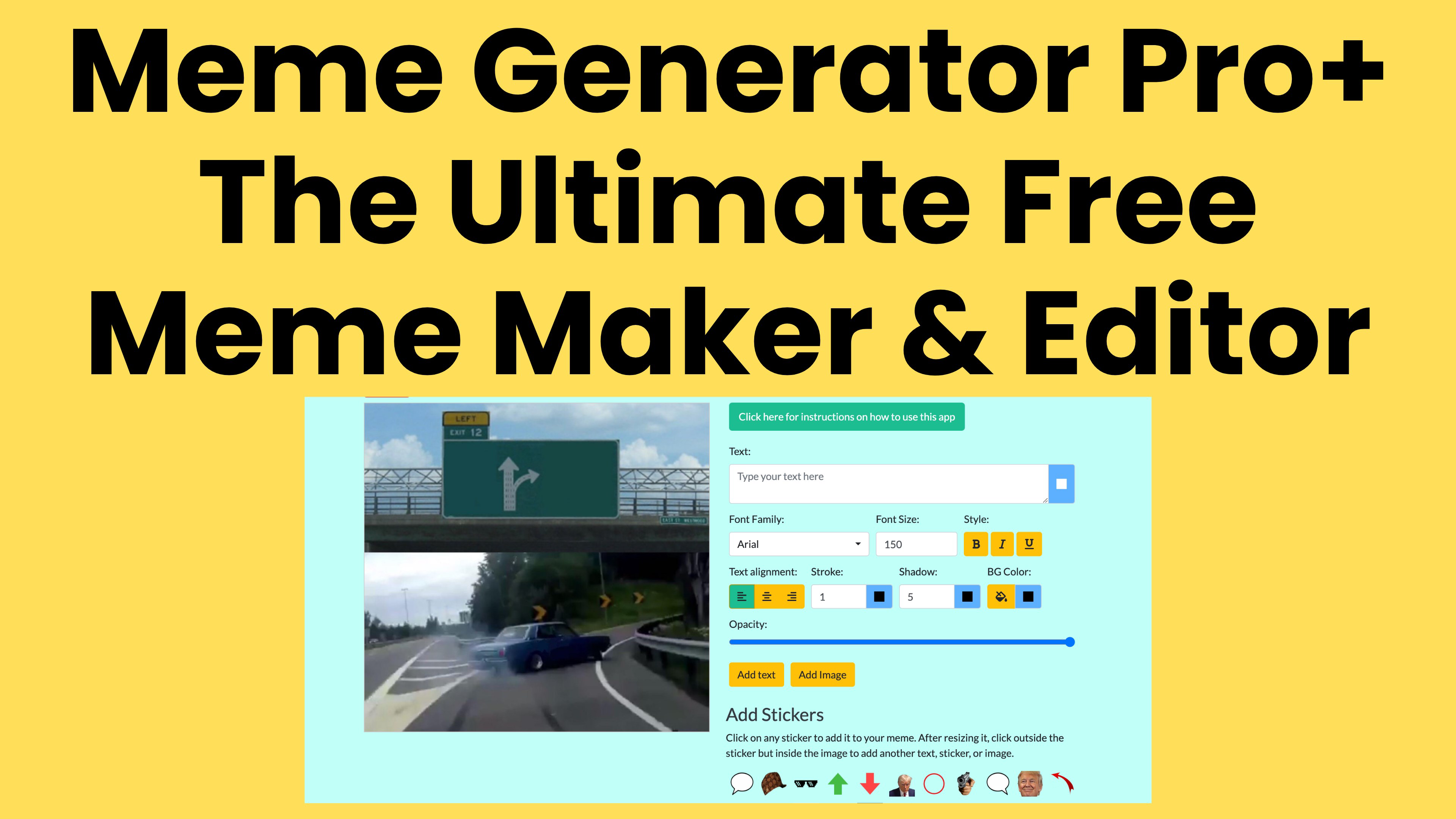 Meme Generator Pro+ for PC Windows Download