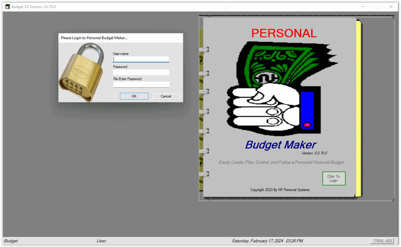 Personal Budget Maker for PC Windows 6.0.4.0 Download