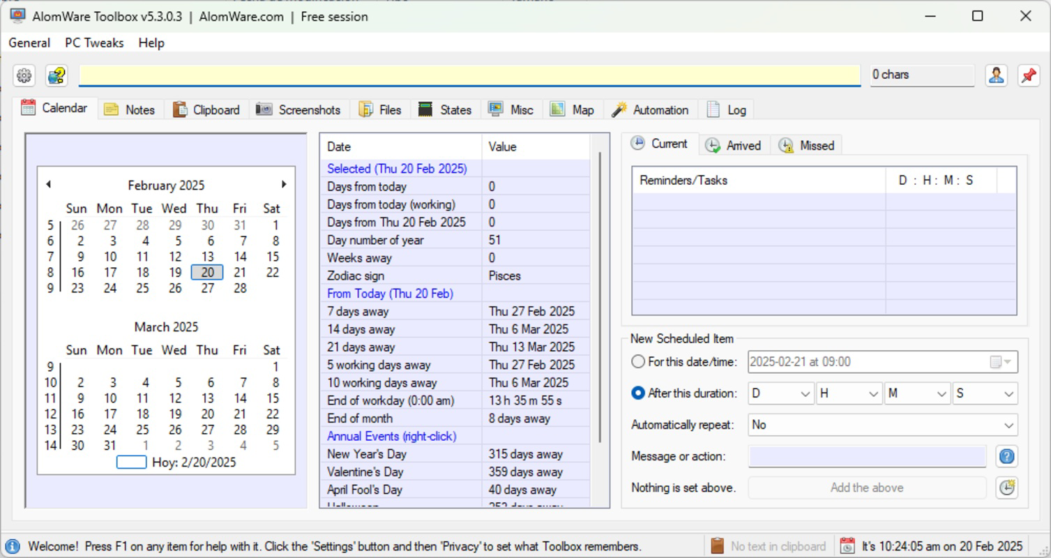 AlomWare Toolbox for PC Windows 6.1.1.0 Download