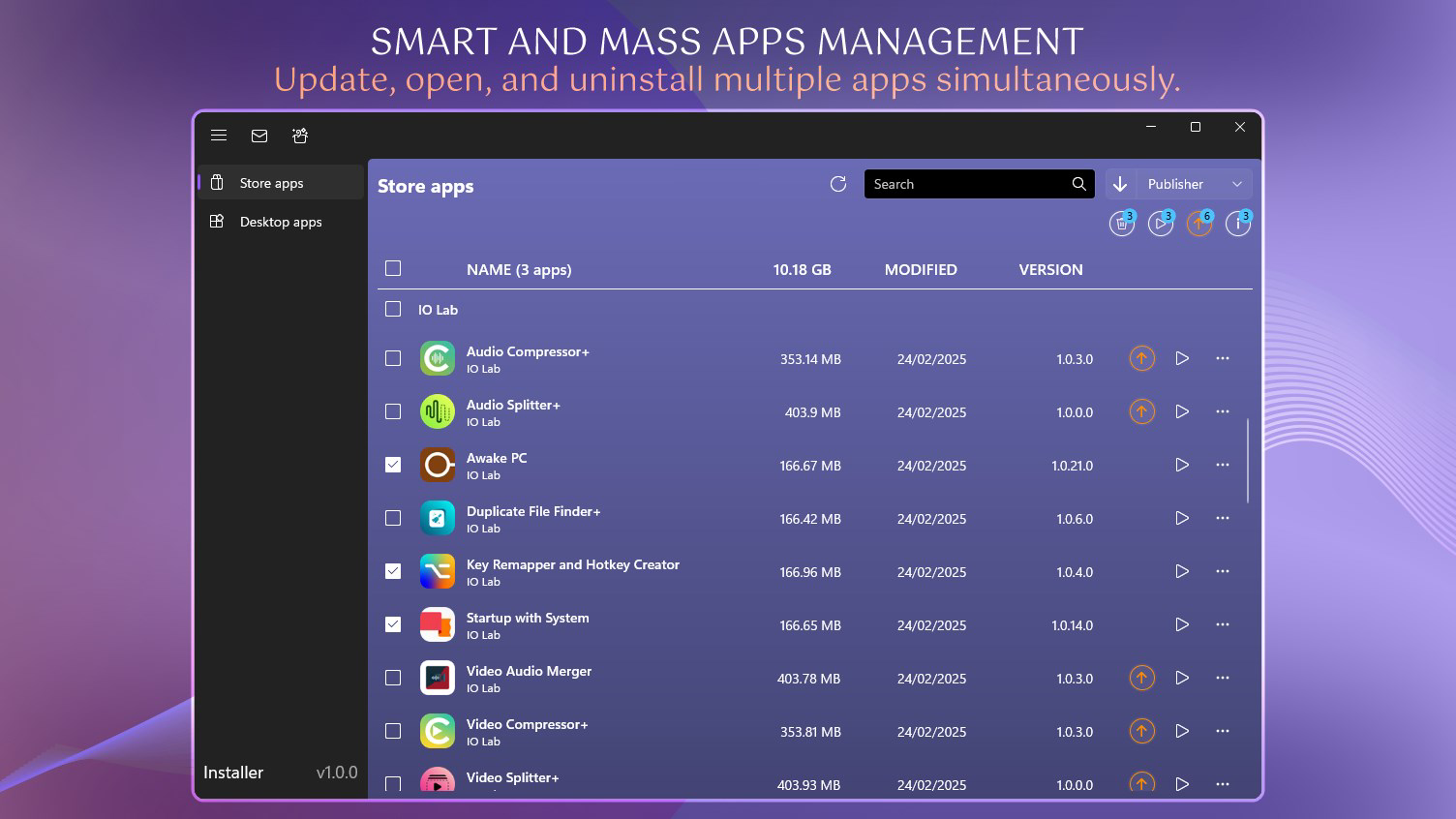 Installer - Batch Update and Uninstall Apps for PC Windows Download