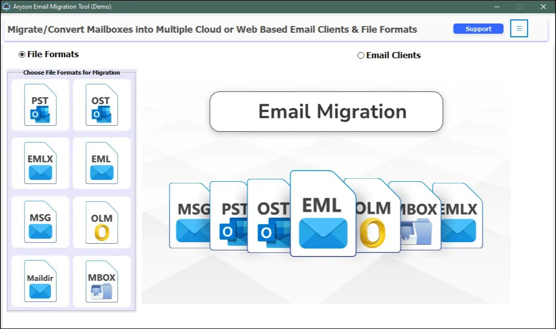 Email Migration Software for PC Windows Download