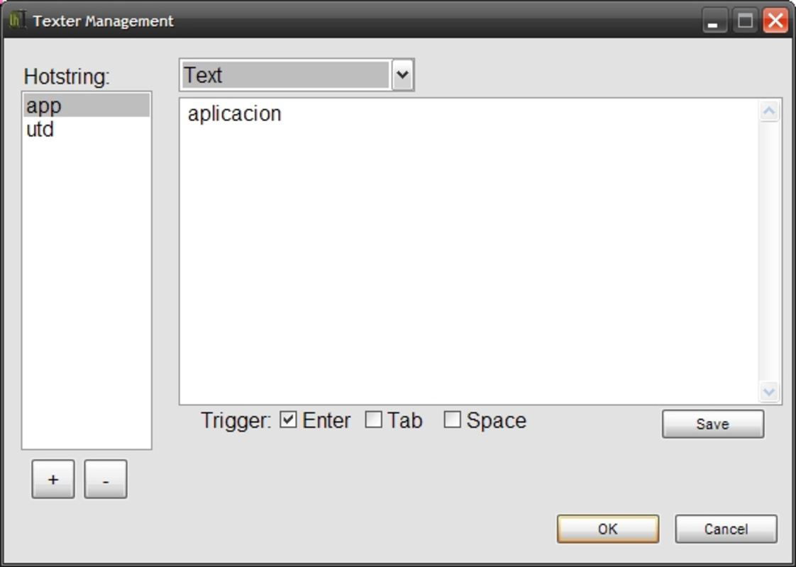 Download Texter Latest 0.6 for Windows PC