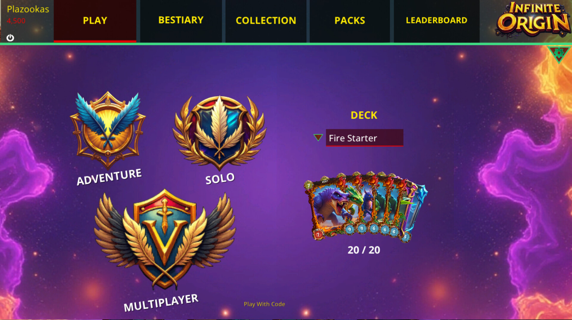 Infinite Origin Demo for PC Windows Download