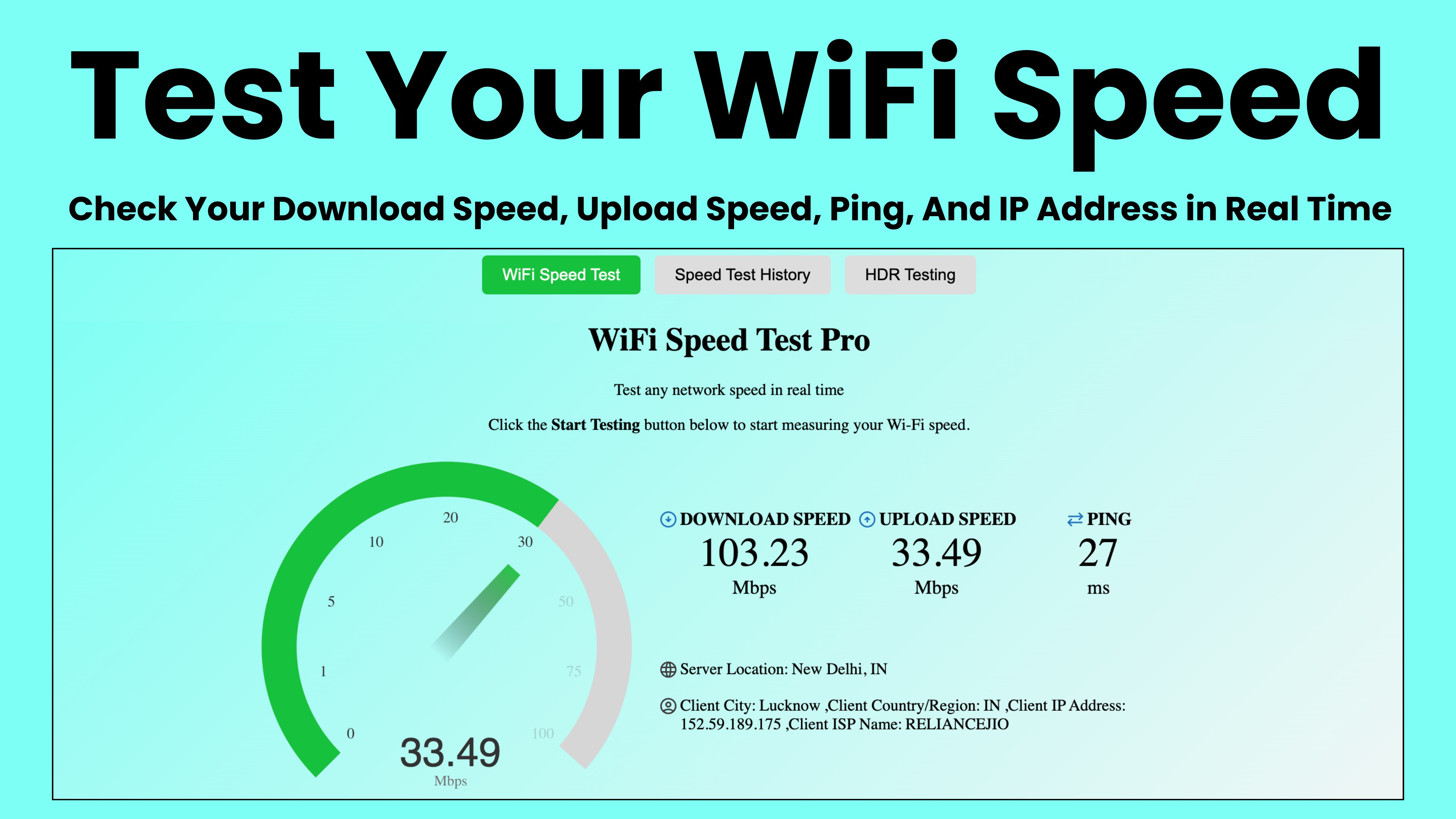 Wifi Speed Test Pro for PC Windows Download