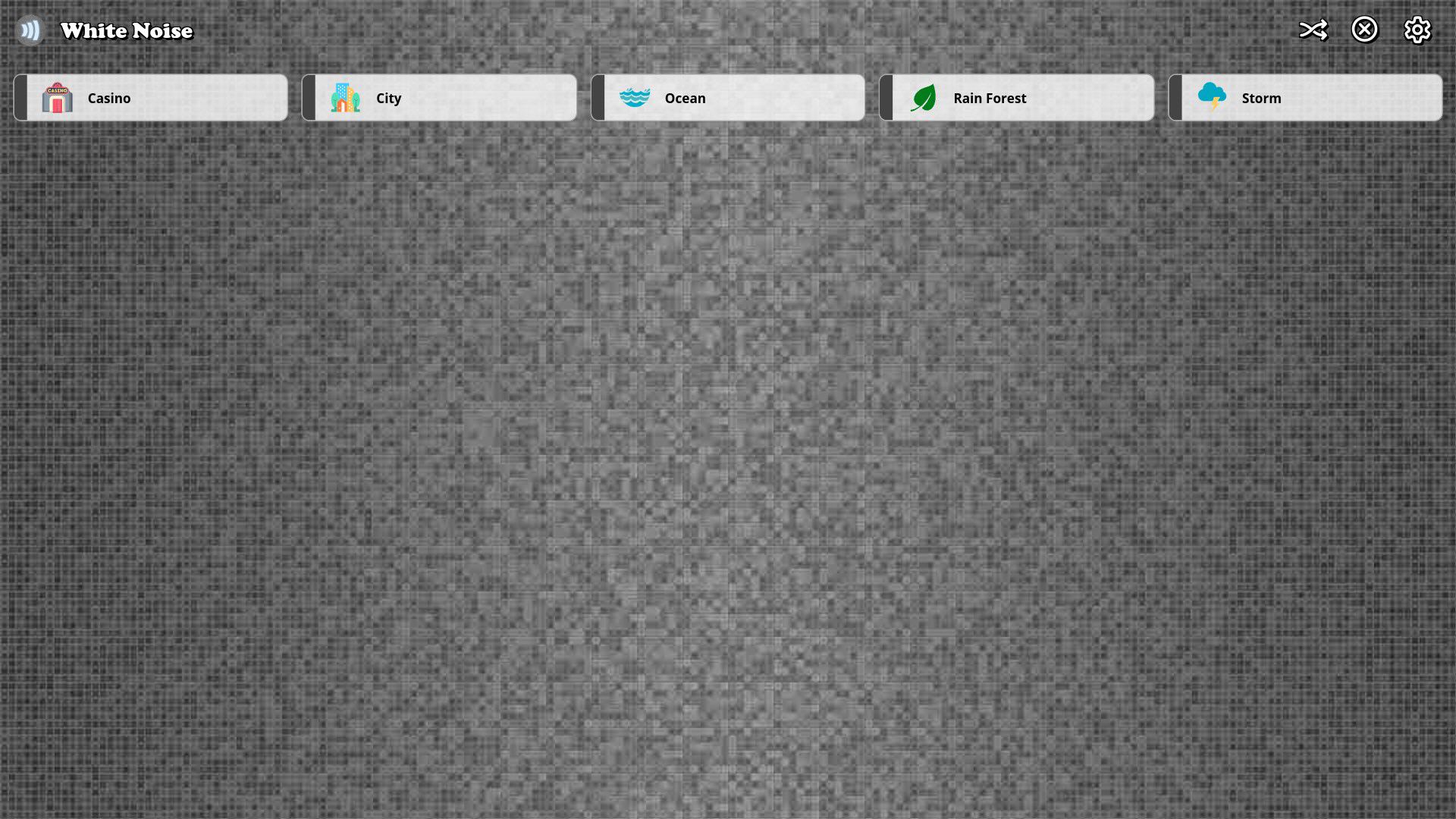 White Noise Soundboard for PC Windows Download