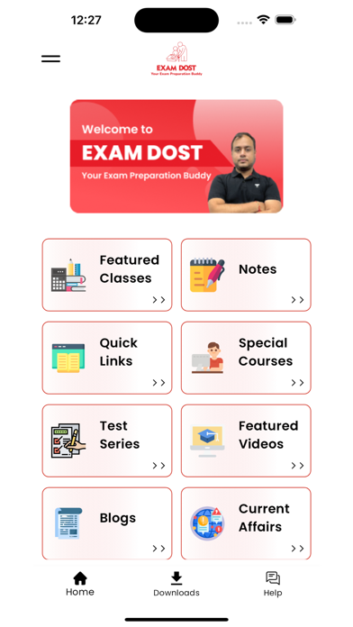 Exam Dost for iOS (iPhone/iPad) - Free Download at AppPure