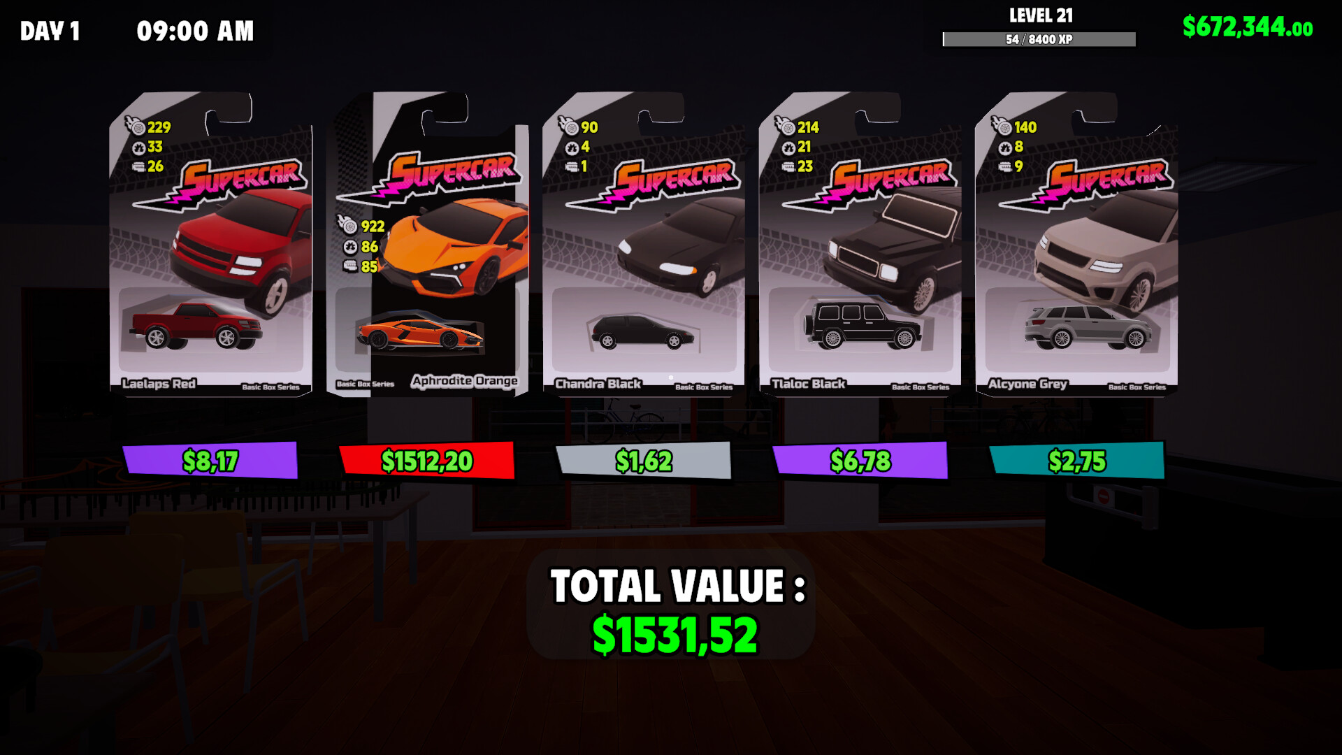 Supercar Collection Simulator: Prologue for PC Windows Download