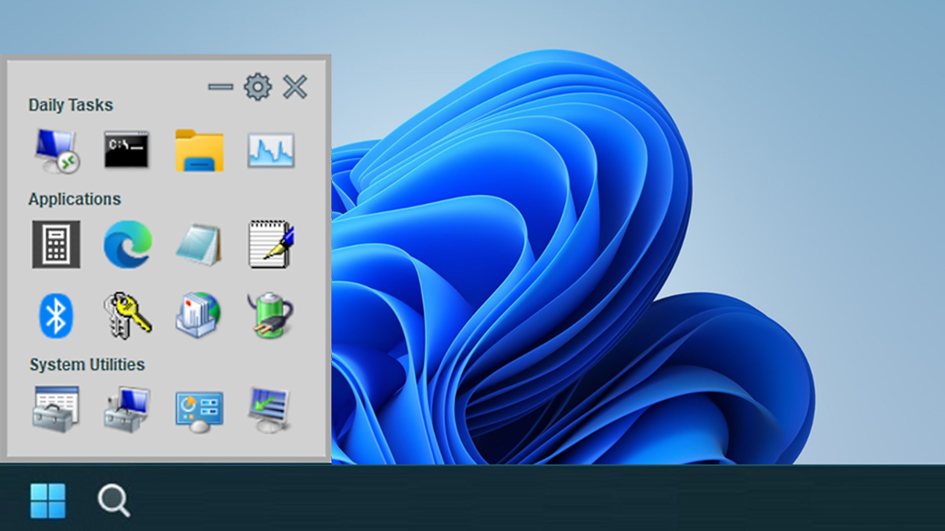 Din Quick Launch Toolbar for PC Windows Download