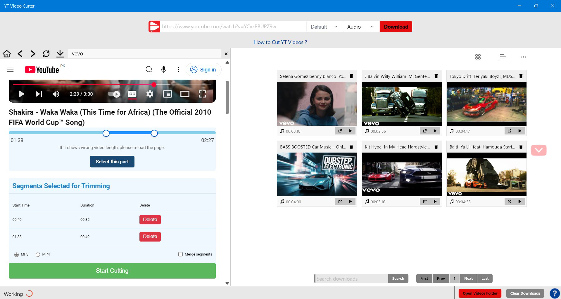 YT Video Cutter for PC Windows Download