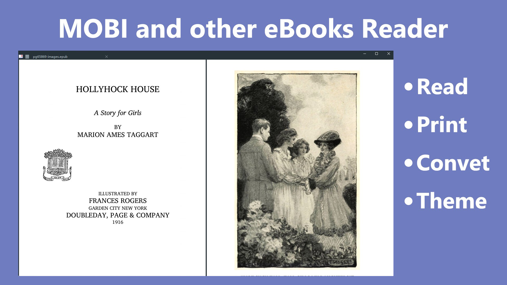 MOBI Reader + for PC Windows Download