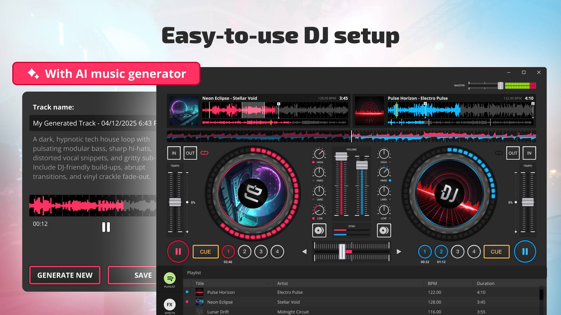 DJ Station: Mixing Pad & Beat Maker for PC Windows Download