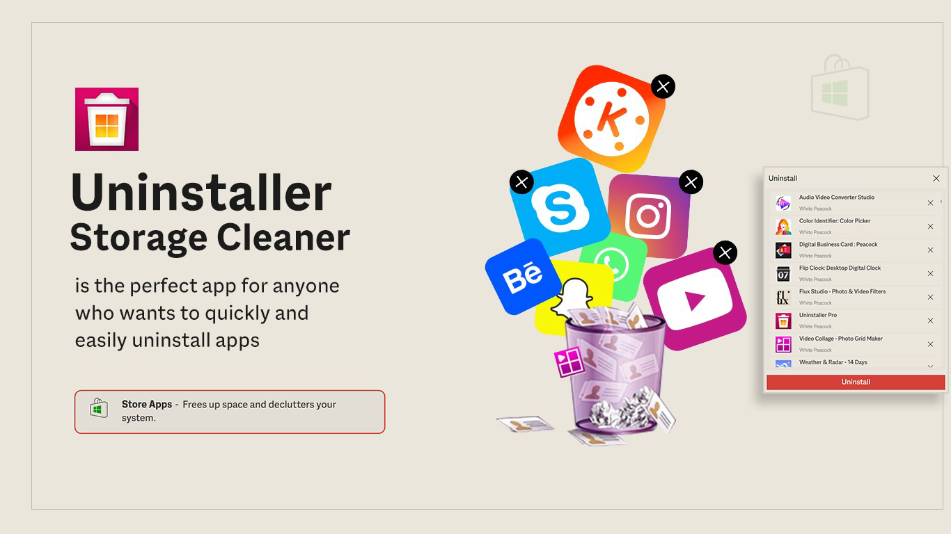 Uninstaller - Storage Cleaner for PC Windows Download
