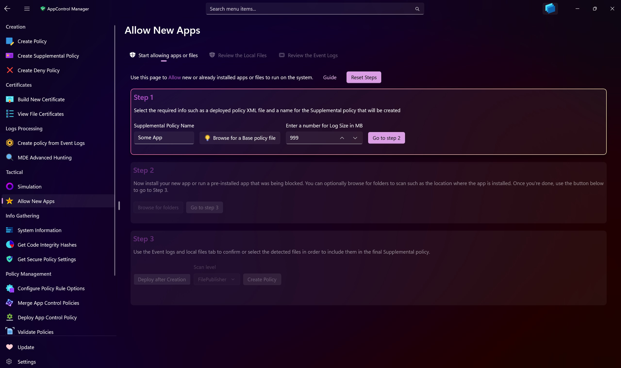 AppControl Manager for PC Windows Download