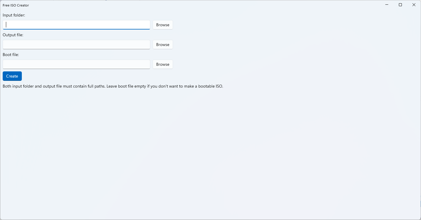 Free ISO Creator for PC Windows Download