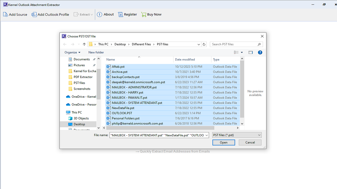 Kernel For Outlook Attachment Extractor For Pc Windows Download