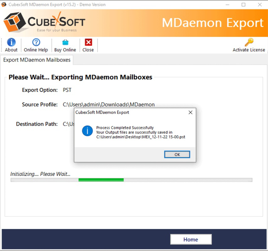 CubexSoft MDaemon Converter for PC Windows 15.5 Download