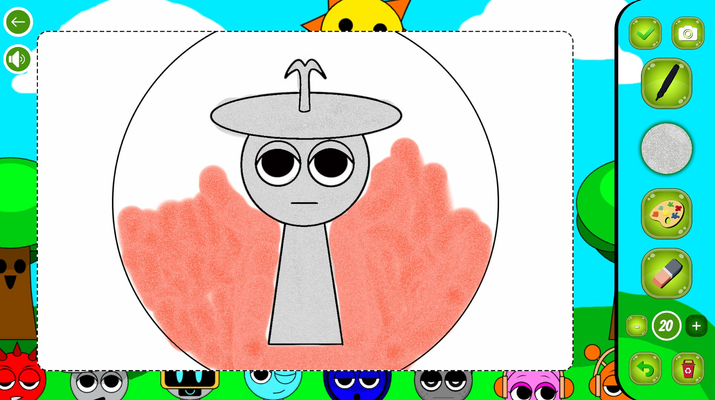 Sprunkii Coloring Pages for PC Windows Download