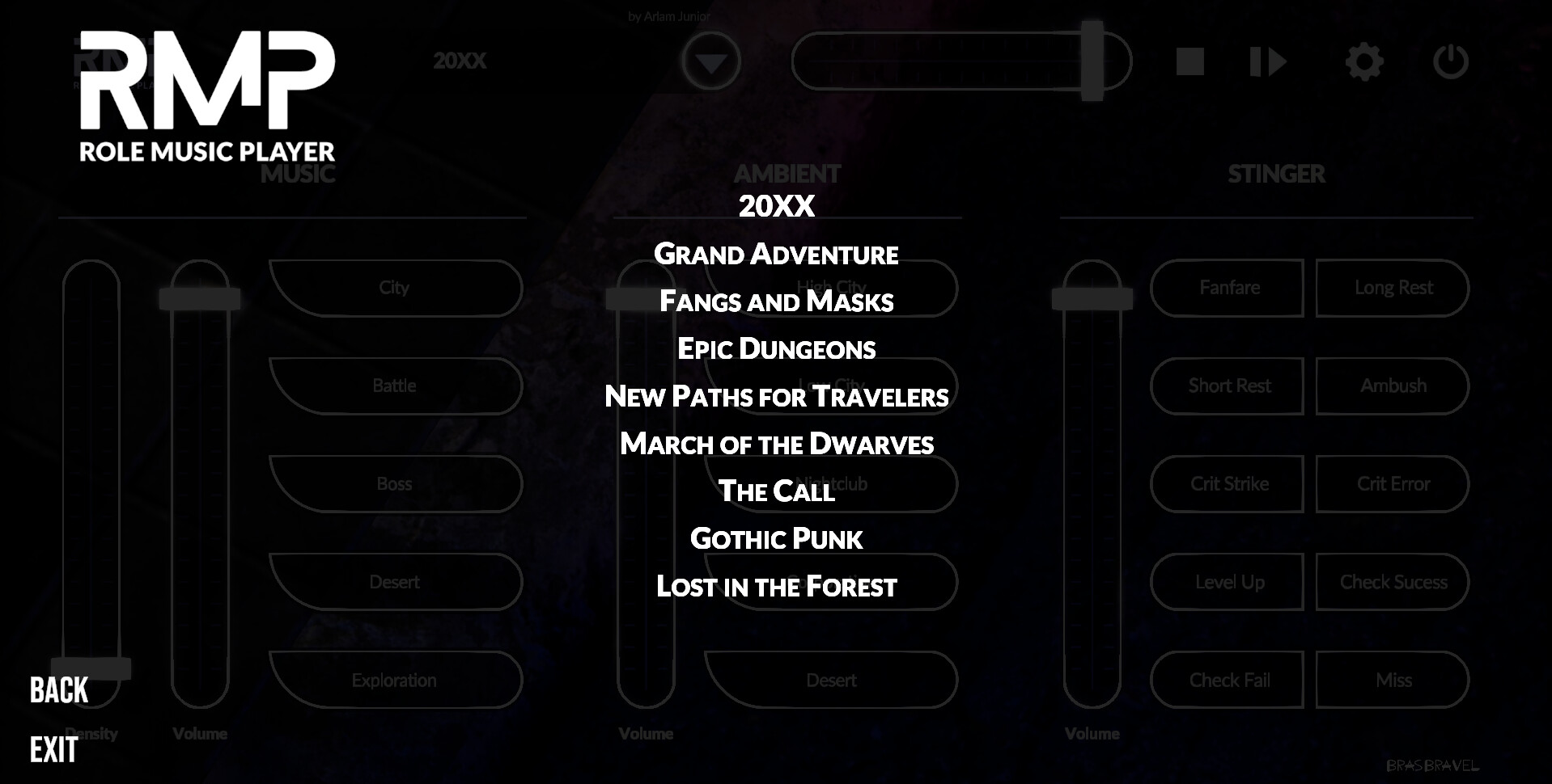 RMP: Role Music Player for PC Windows Download