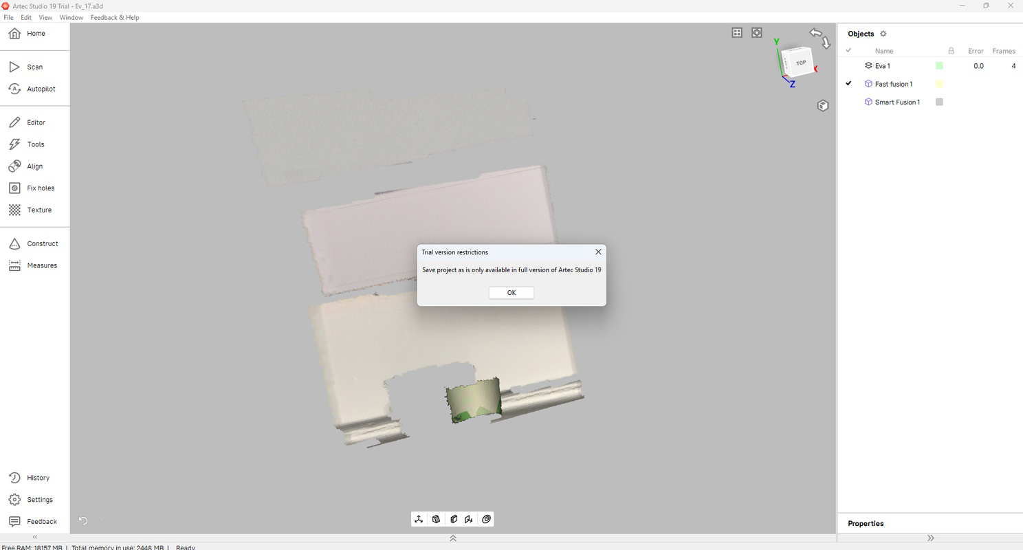 Download Artec Studio Trial Latest 19.2.1 for Windows PC