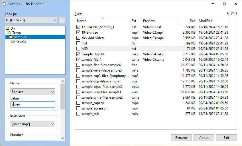 BS Rename Trial for PC Windows Download