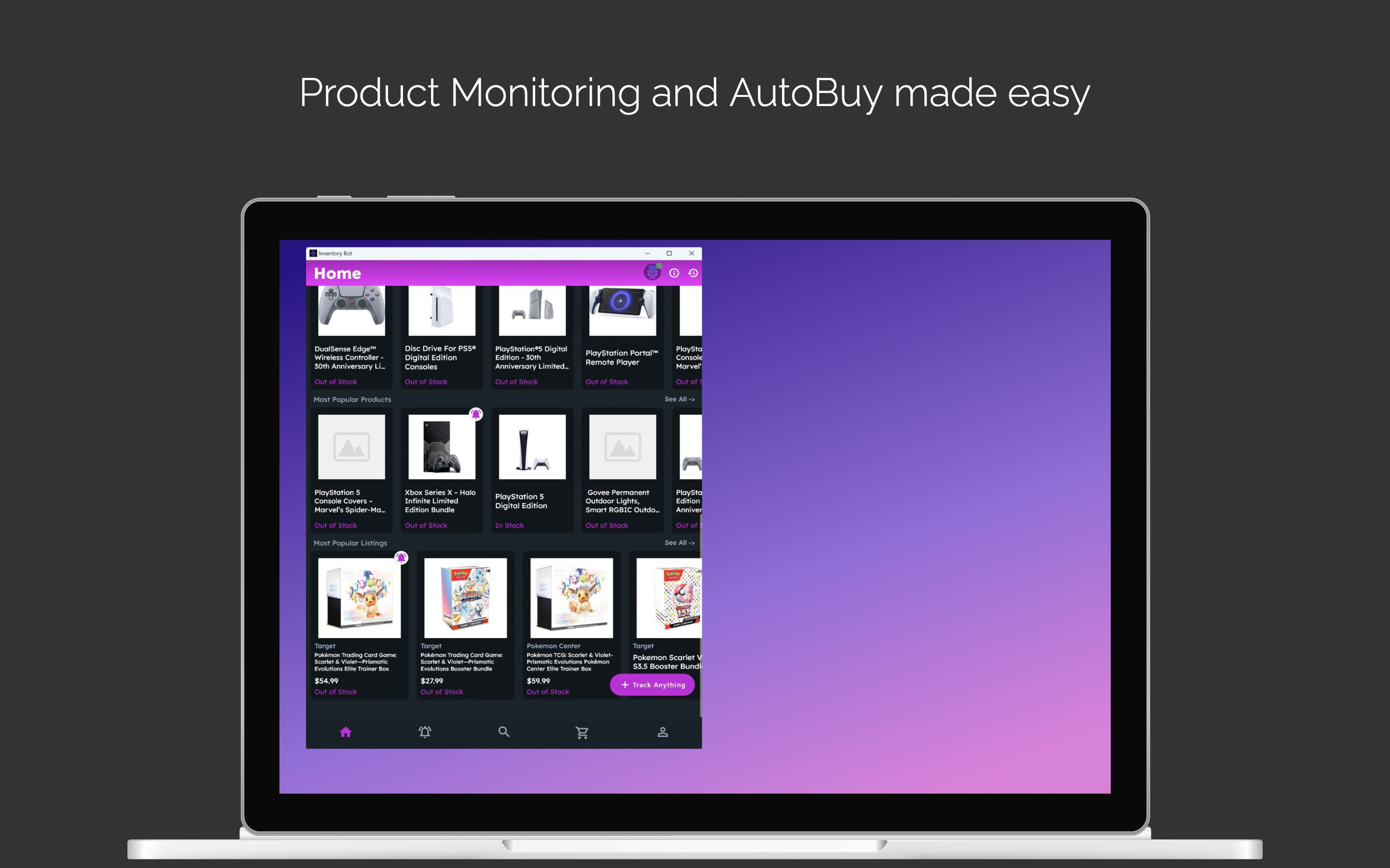 Inventory Bot for PC Windows Download