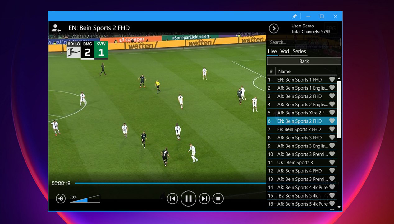 IPTV Player Pro: Epg, Favorite, Recorder for PC Windows Download