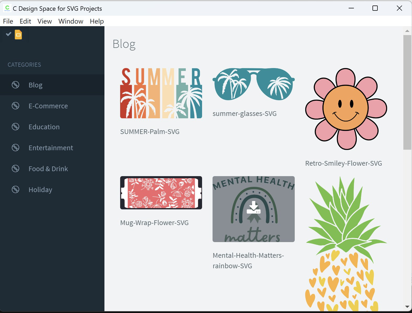 C Design Space for SVG Projects for PC Windows Download