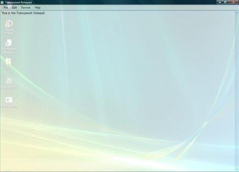 Transparent Notepad· for PC Windows Download