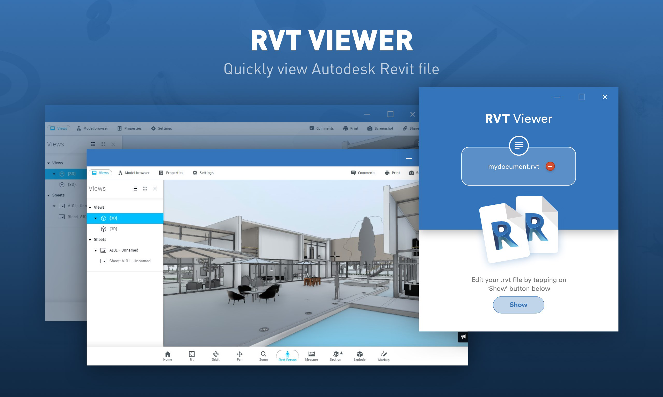 RVT Viewer for PC Windows Download