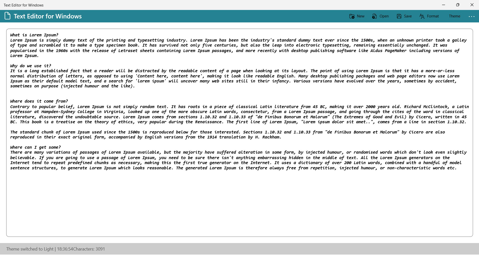 Text Editor for Windows for PC Windows Download