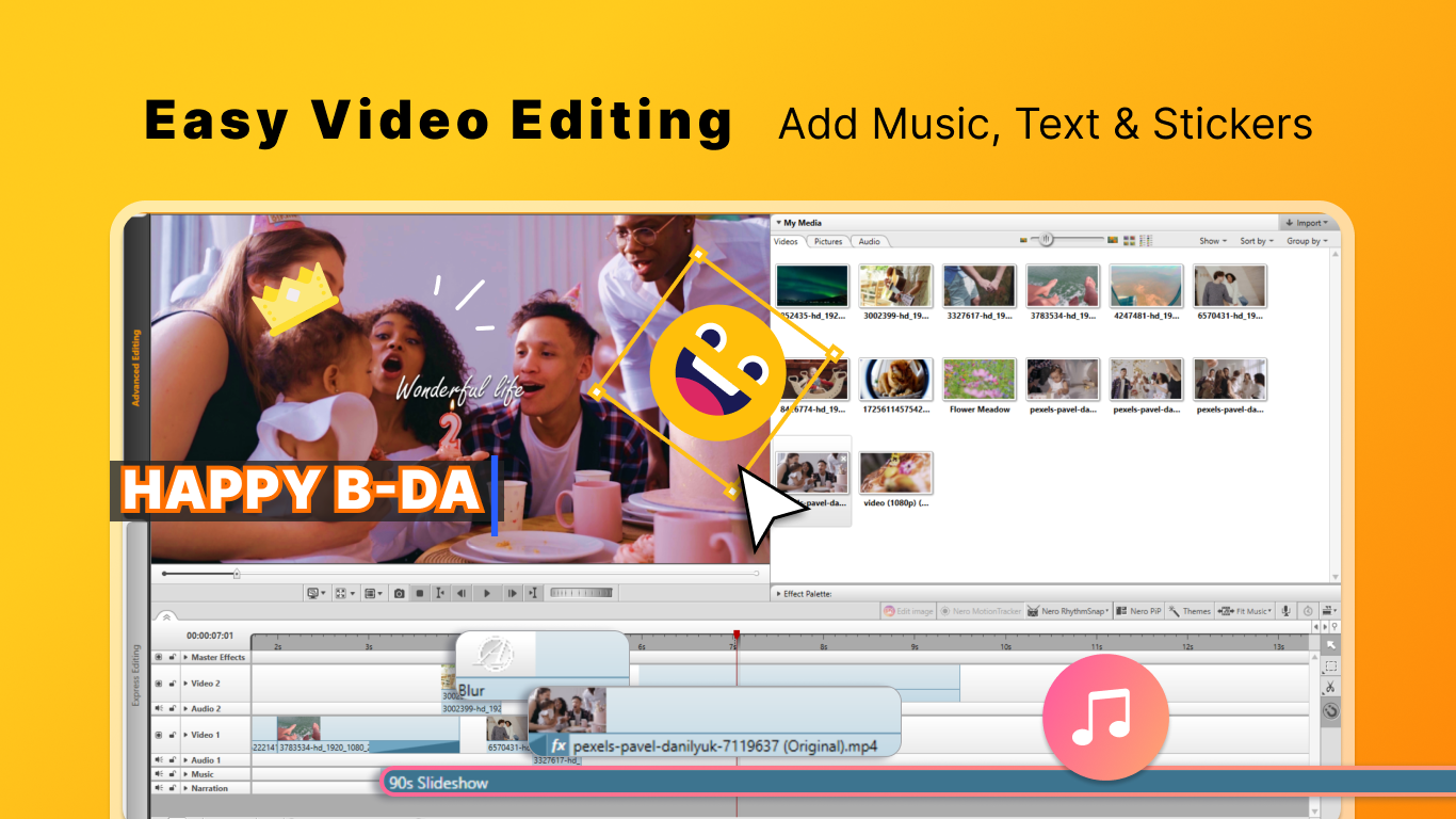 Movie Maker - Video Editor by Nero PRO for PC Windows Download