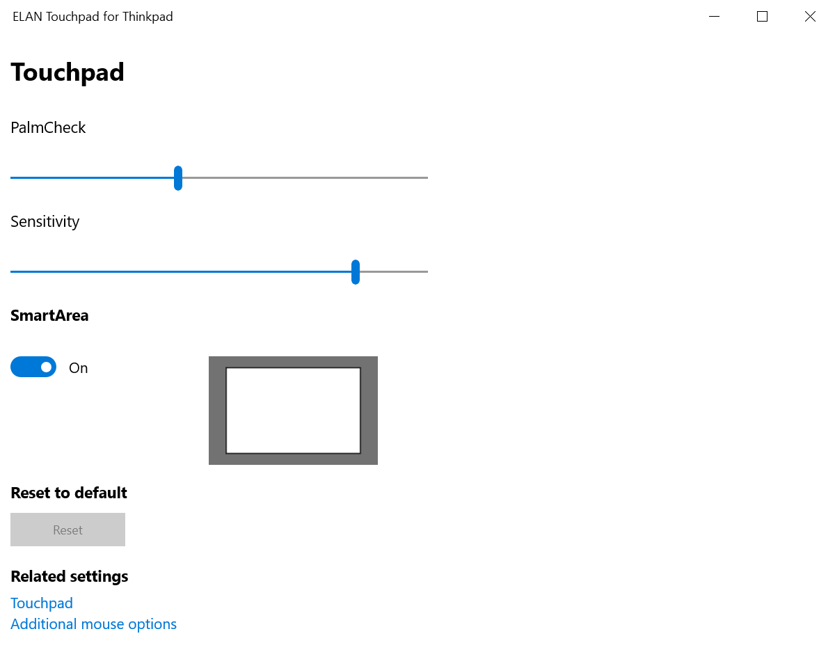 ELAN Touchpad for Thinkpad for PC Windows Download