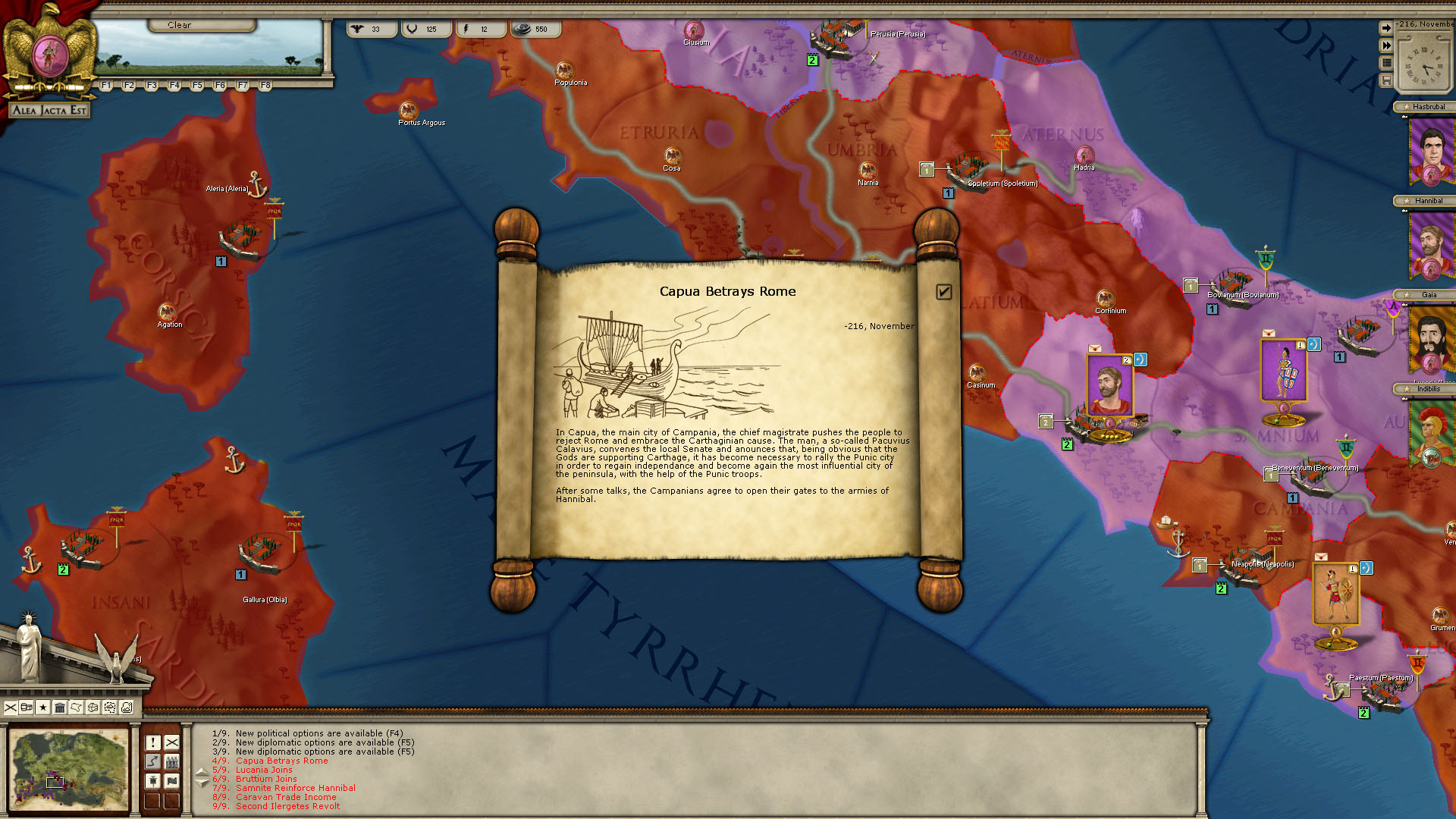 Alea Jacta Est: Hannibal Terror of Rome for PC Windows Download