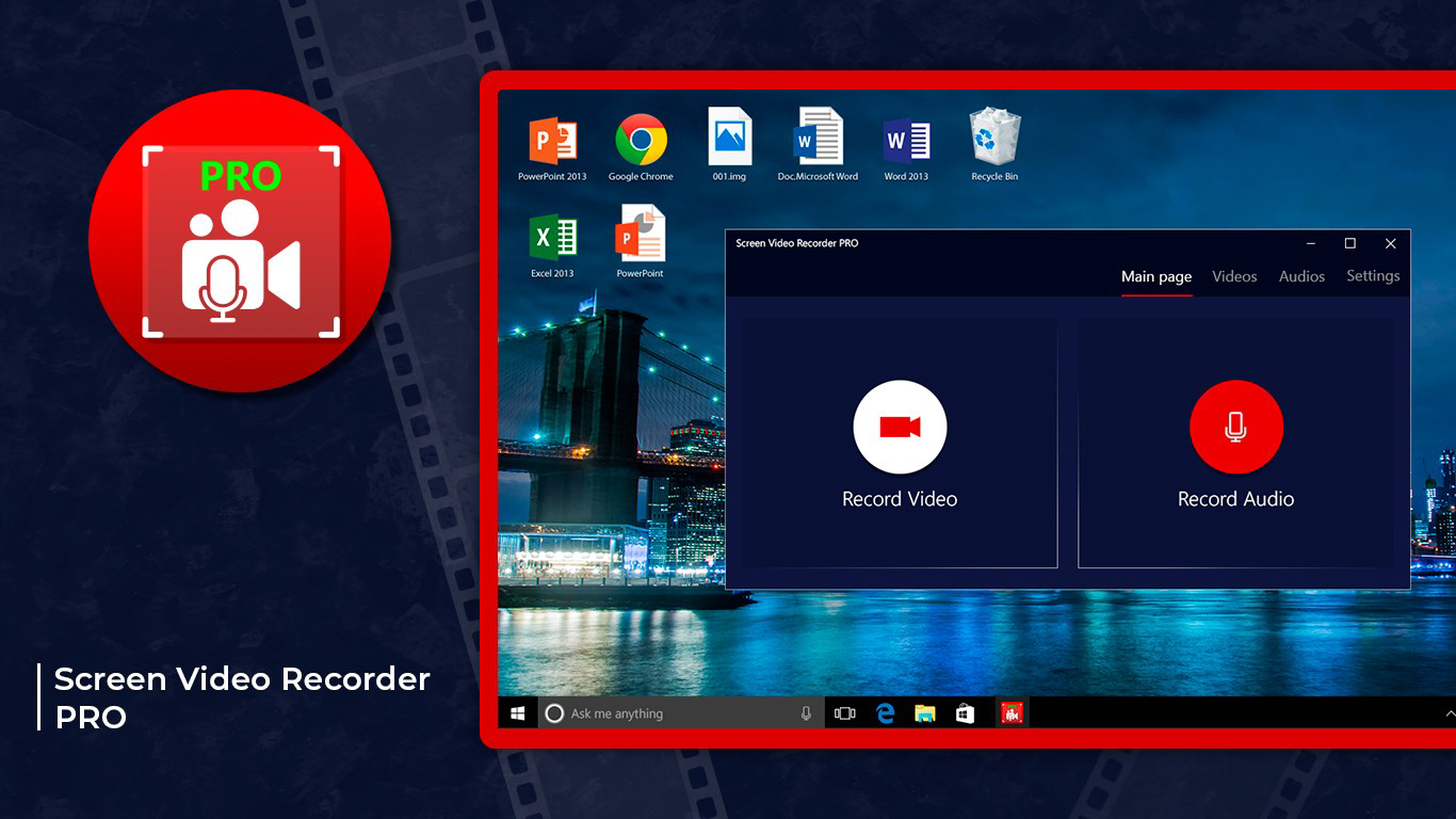Screen Video Recorder PRO for PC Windows Download