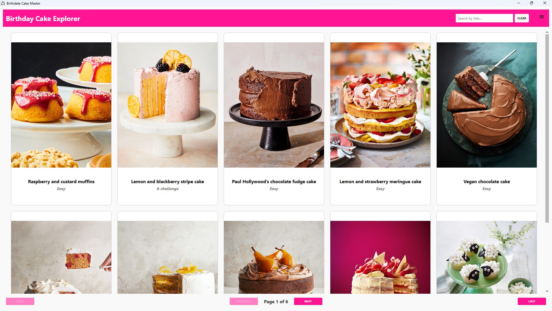 Birthday Cake Master: Delicious Recipes for PC Windows Download