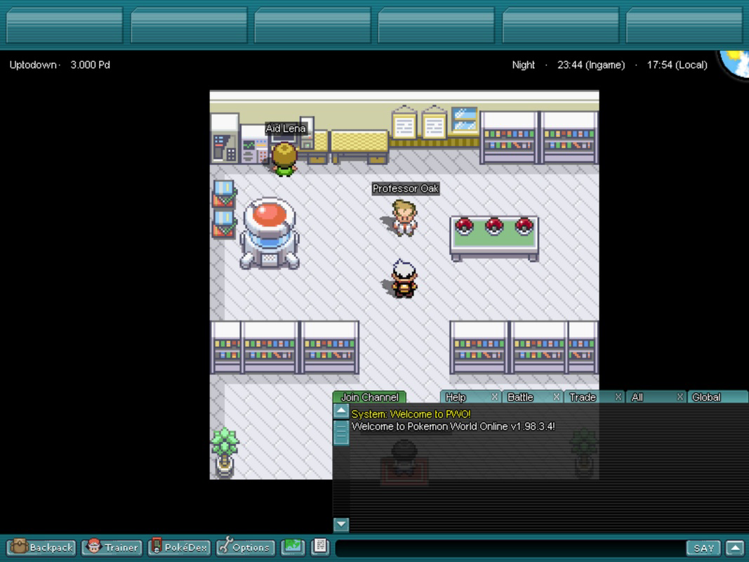 Pokemon World Online for PC Windows 1.98.3.4 Download