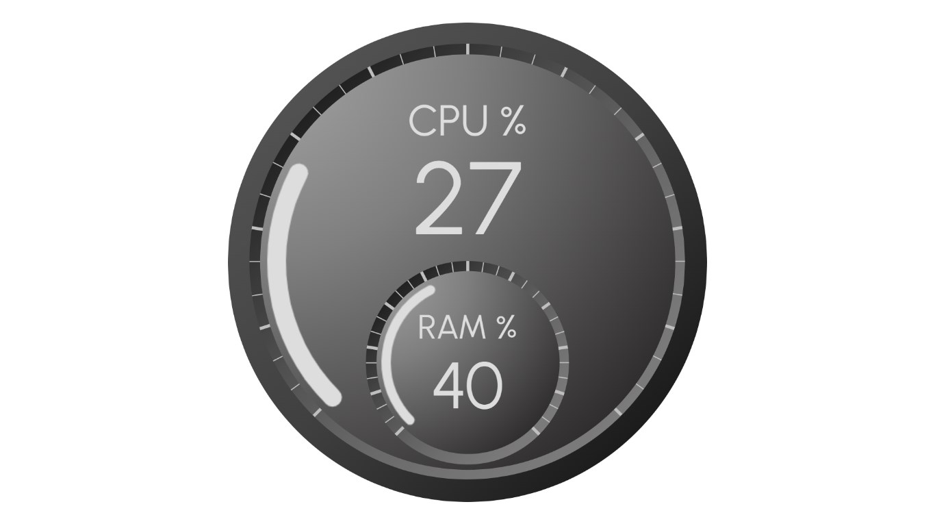 fGadget CPU Meter Pro for PC Windows Download