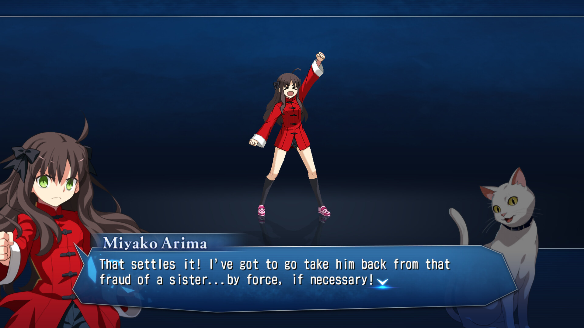 MELTY BLOOD: TYPE LUMINA - Miyako Arima Round Announcements for PC ...