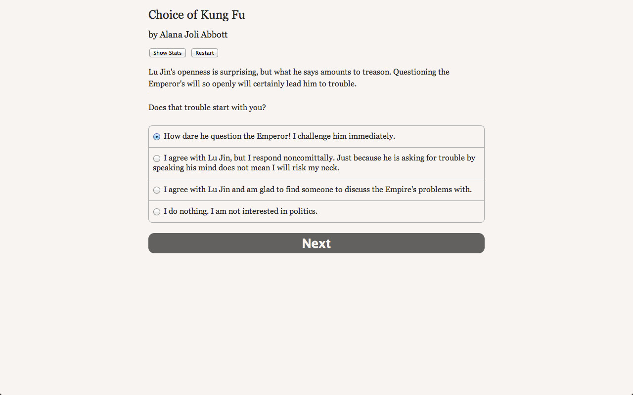 Choice of Kung Fu for PC Windows Download