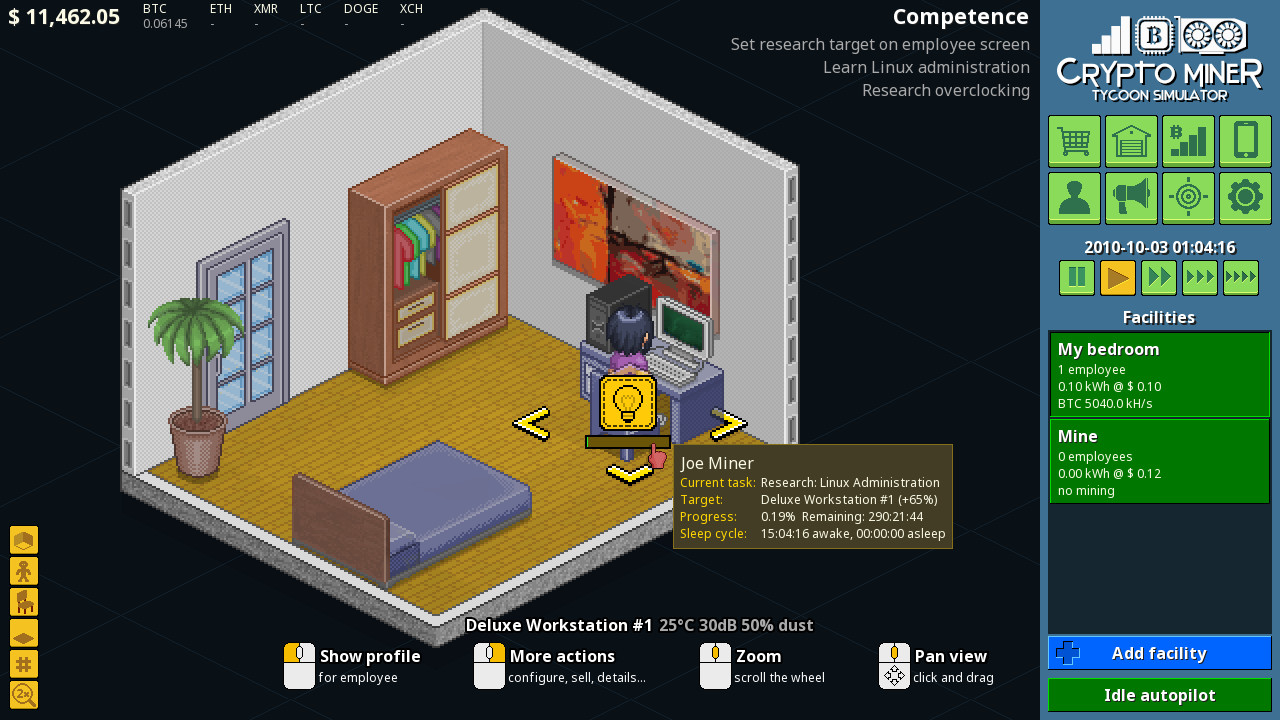 Crypto Miner Tycoon Simulator for PC Windows Download