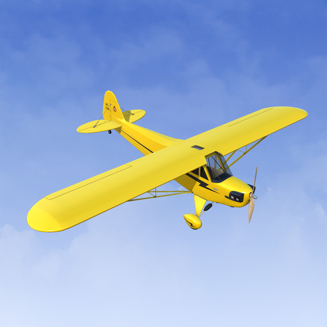 RealFlight Evolution – Hangar 9 J-3 Cub 10cc for PC Windows Download