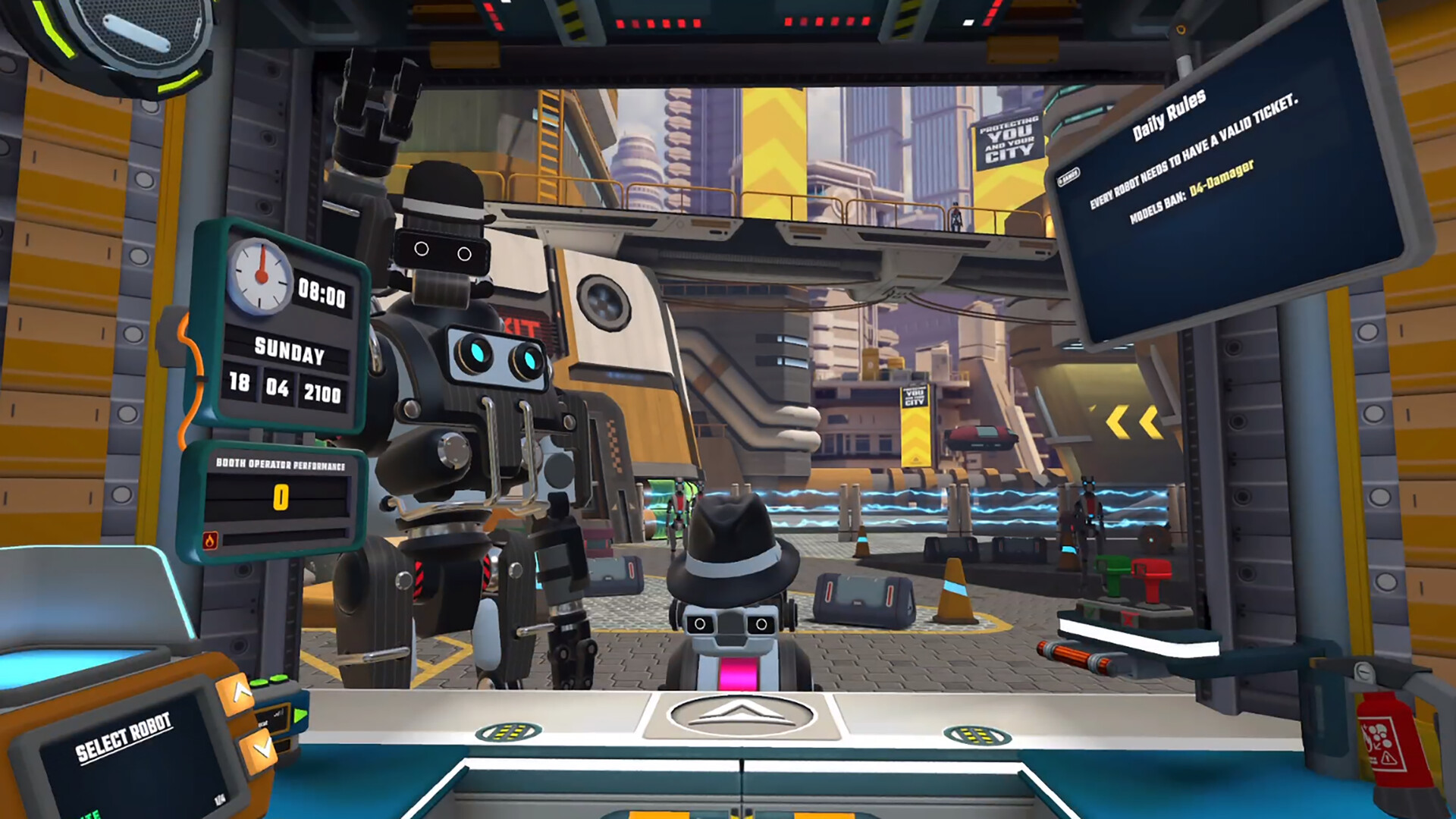 Border Bots VR for PC Windows Download